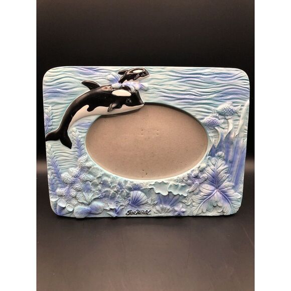 Cameras, Photo & Video | Vintage Seaworld Photo Picture Frame Standing ...